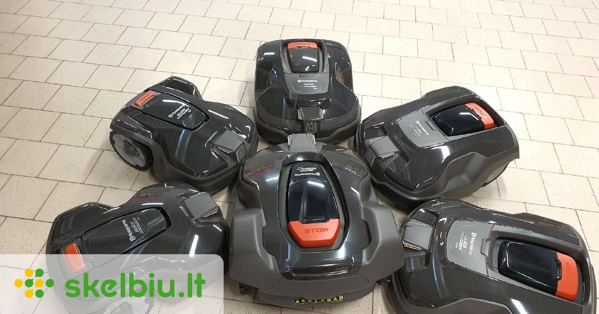 Vejos Robotai Husqvarna - Skelbiu.lt