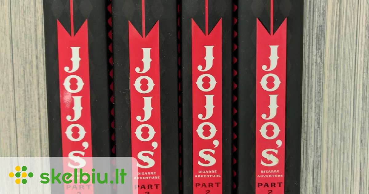 Jojo Bizarre Adventure Battle Tendency Manga Set Skelbiu Lt