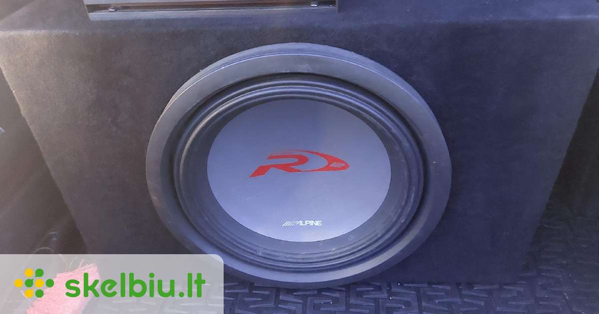 alpine r12 skelbimai - Skelbiu.lt