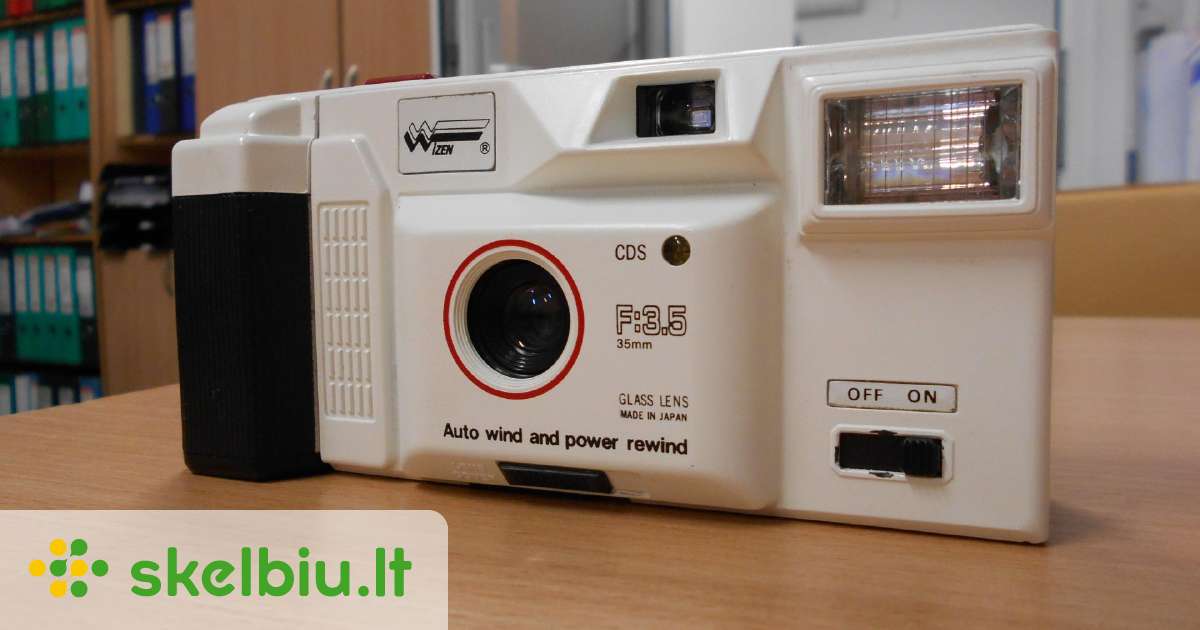 Juostinis fotoaparatas Wizen Aw818 - Skelbiu.lt
