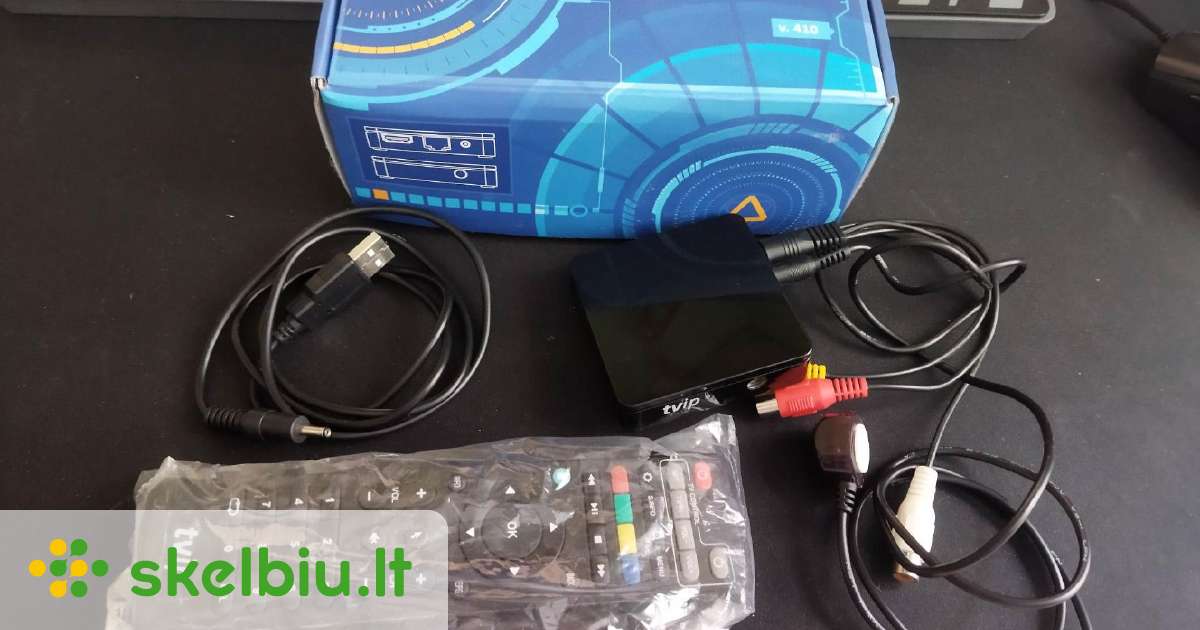 Iptv Tvip S-box v.410 - Skelbiu.lt
