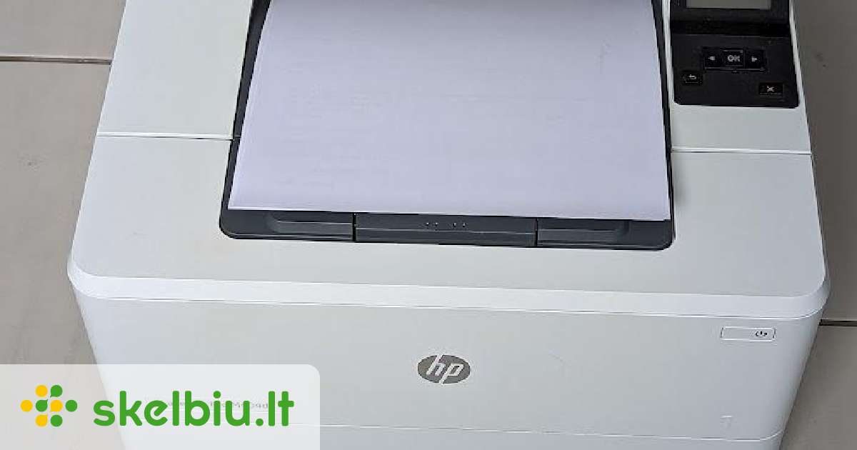 Hp Laserjet Pro 402dn j/b spausdintuvas ir kt - Skelbiu.lt