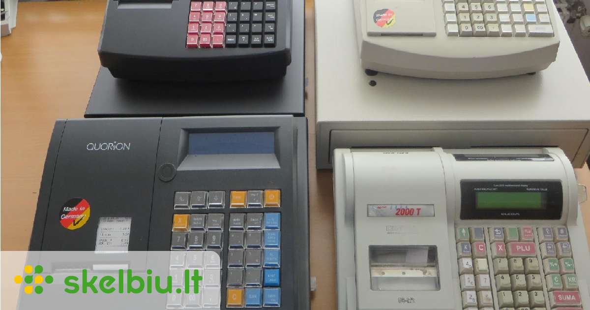 Naudoti kasos aparatai, nuoma, aptarnavimas - Skelbiu.lt