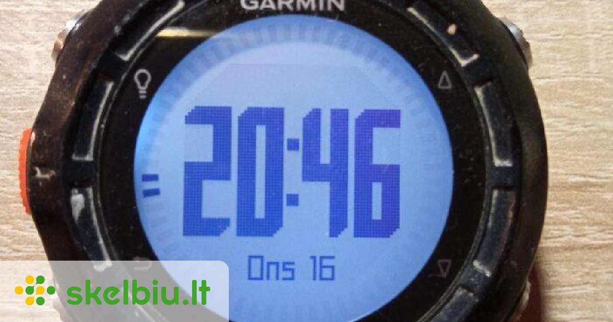 Garmin fenix 1 laikrodis - Skelbiu.lt