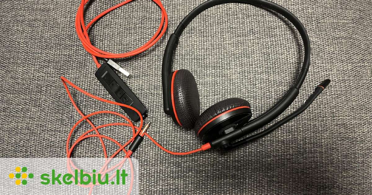 Plantronics Poly Blackwire C3225 - Skelbiu.lt