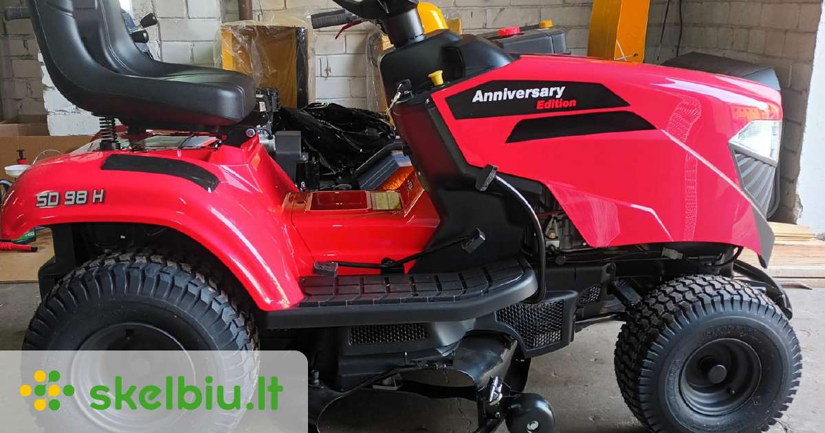 Vejos traktoriukas Castelgarden by Stiga Sd NS 98h - Skelbiu.lt