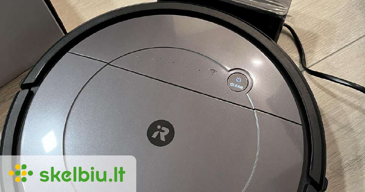 Robotas siurblys Irobot Roomba Combo R1118 - Skelbiu.lt