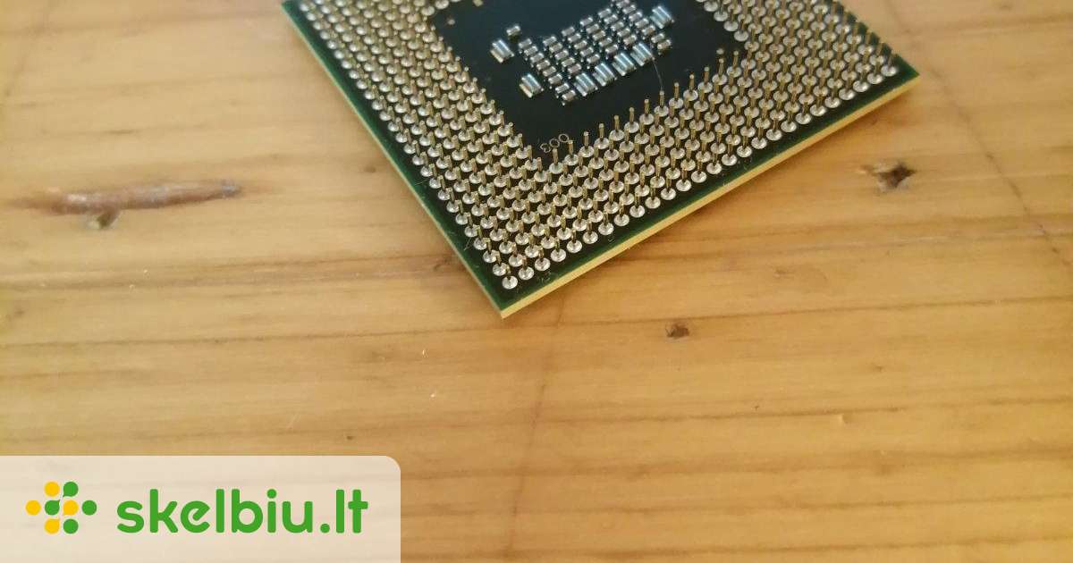 Procesorius Intel 06 iš laptopo. greitis 1.83ghz - Skelbiu.lt