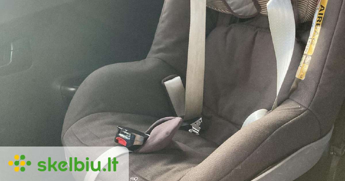 Parduodama maxi cosi kedute su isofix platforma - Skelbiu.lt