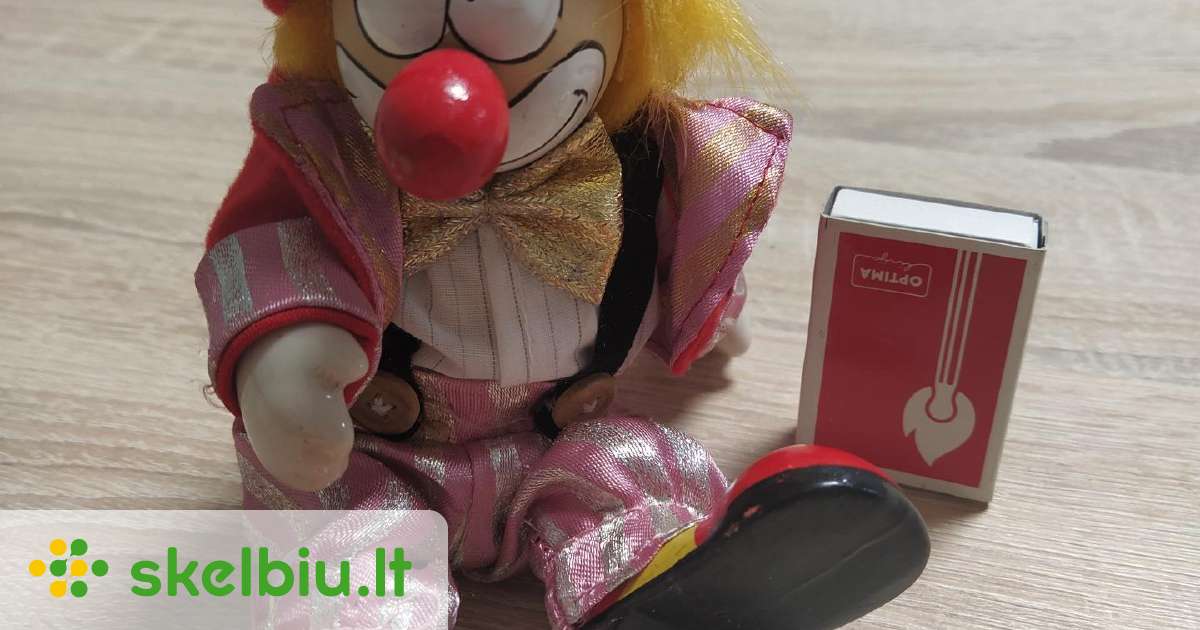Senųjų laikų klaunas. Iš kolekcijos - Skelbiu.lt