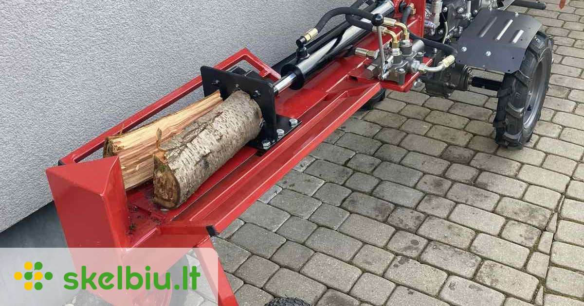 Motobloko Weima 1100 serijos malkų skaldyklė. - Skelbiu.lt