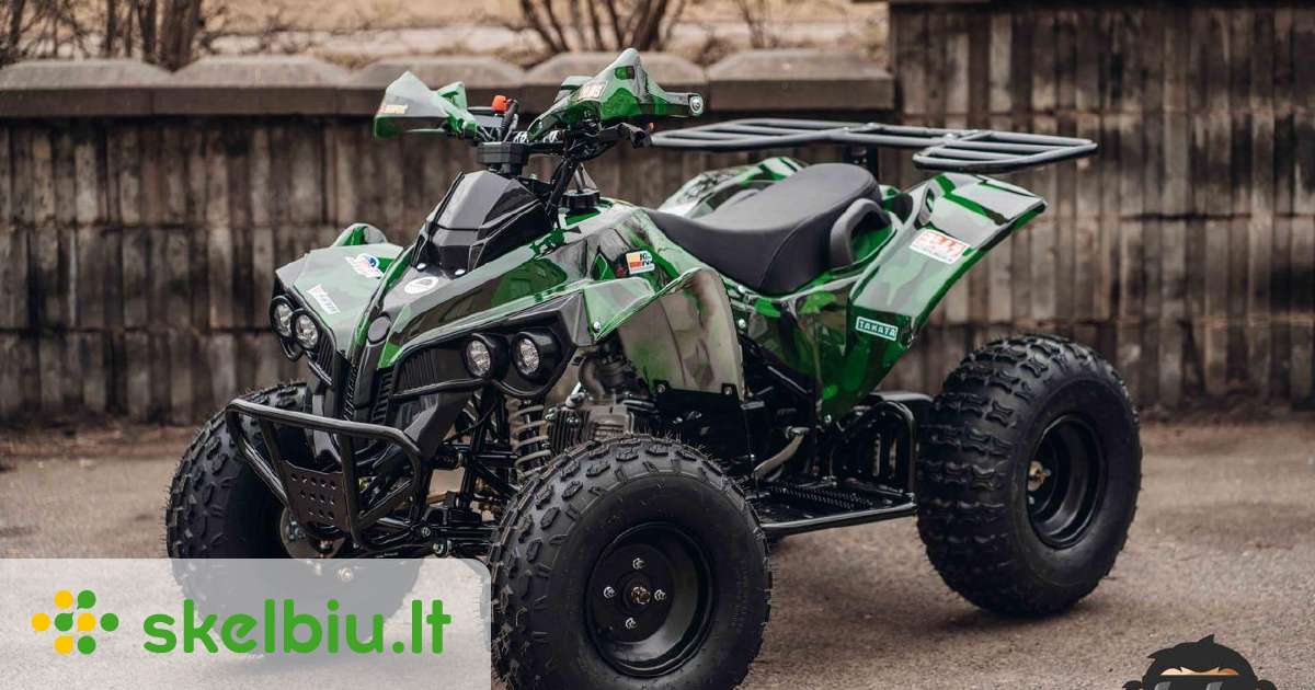 Naujas Keturratis 125cc 8 colių ratais - Skelbiu.lt