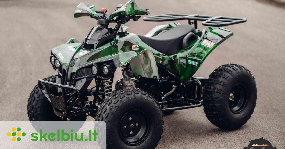 Naujas benzininis keturratis 125cc - Skelbiu.lt