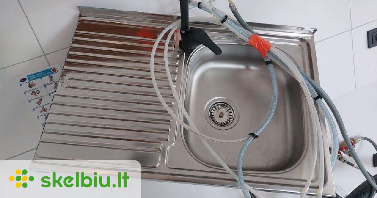 Virtuvės kriauklė su kranu - Skelbiu.lt