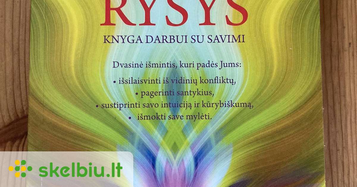 Knyga "Vidinis ryšys" - Skelbiu.lt