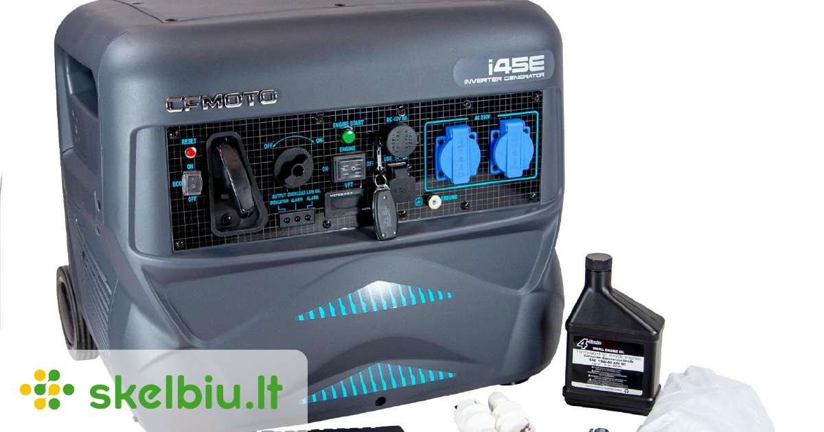 inverterinis generatorius skelbimai - Skelbiu.lt