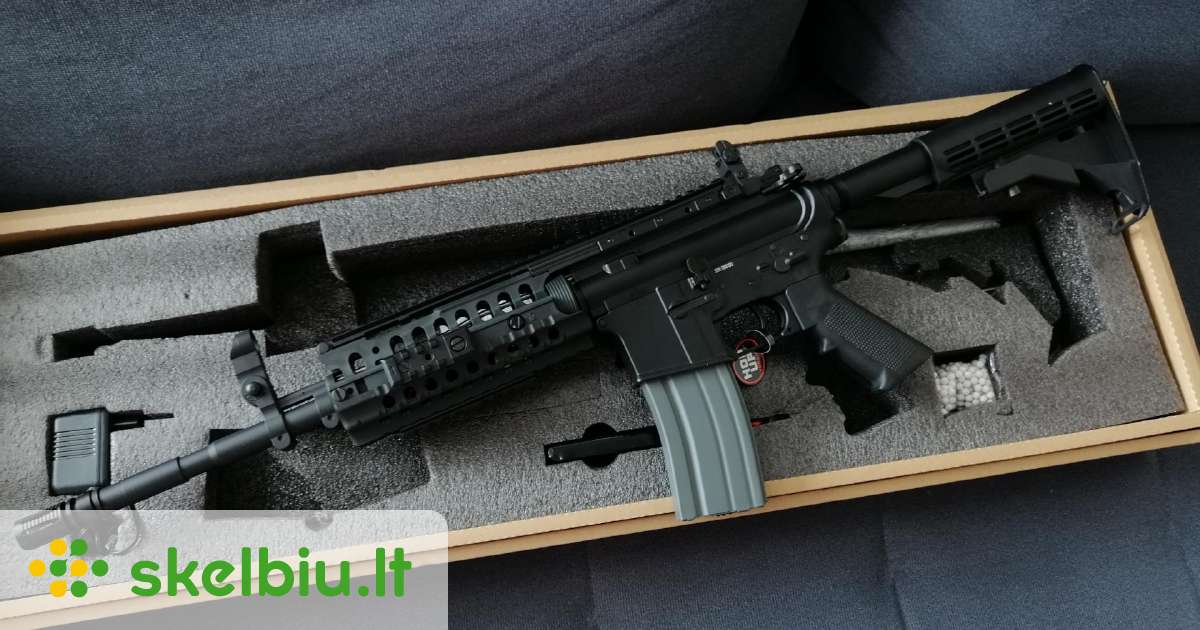 M4a1 Full Metal Gearbox V.2 - Skelbiu.lt