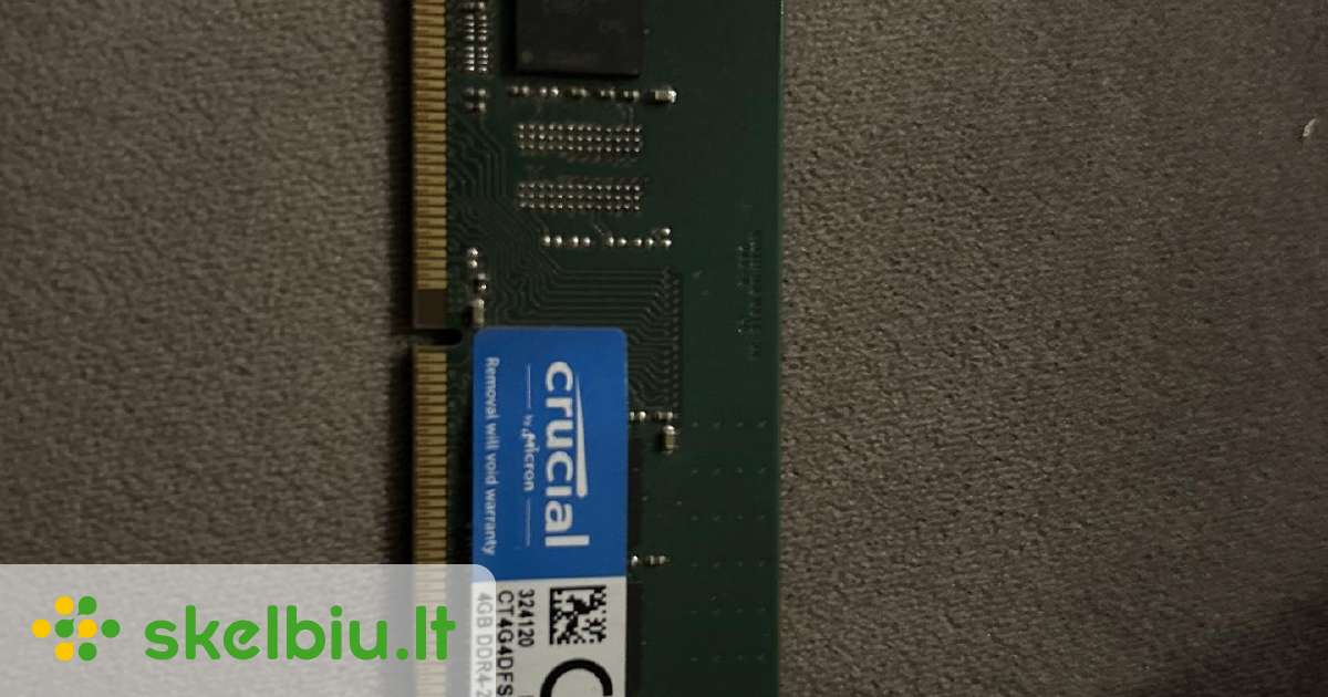 ddr4 2133 mhz skelbimai - Skelbiu.lt