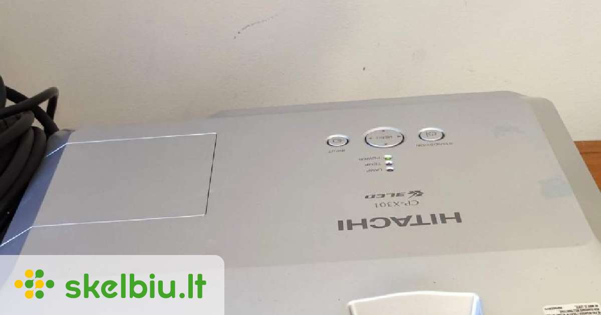 Projektorius Hitachi Cp-x301 - Skelbiu.lt