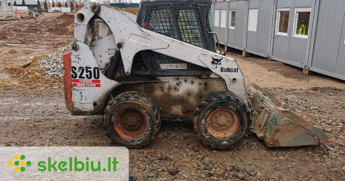 Parduodamas Bobcat S250 - Skelbiu.lt