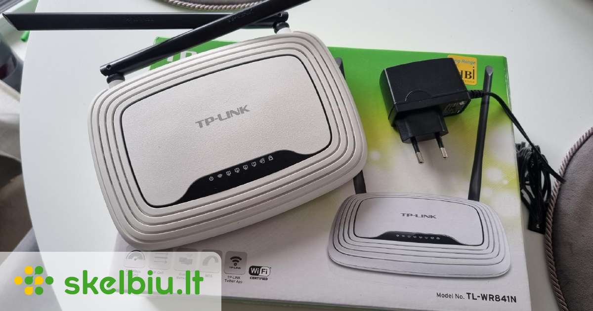 Maršrutizatorius Tp-link, 300 Mbps - Skelbiu.lt