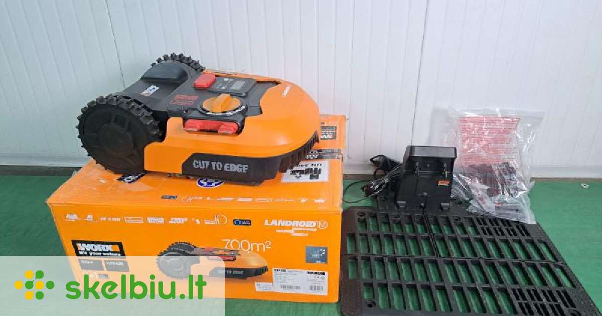 Worx Landroid Wr142e vejos robotas - Skelbiu.lt