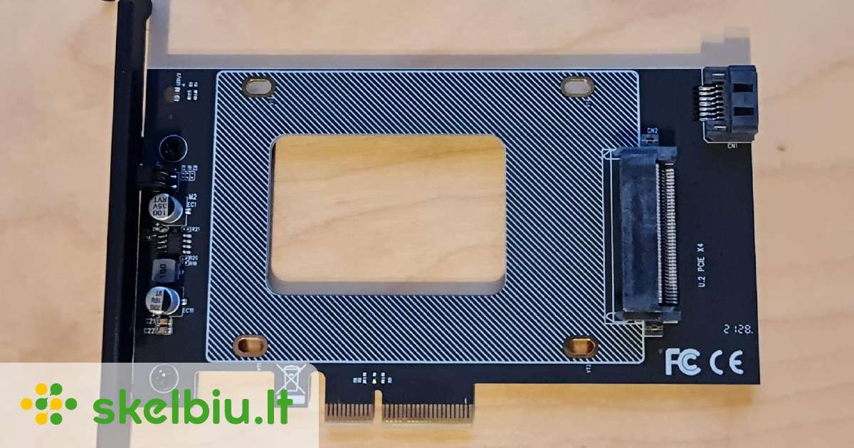 Pcie 4x to U.2, Sas to Sata, Usb 3.0 to Usb 2.0 kt - Skelbiu.lt