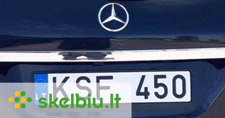 Automobilio numeriai - Skelbiu.lt