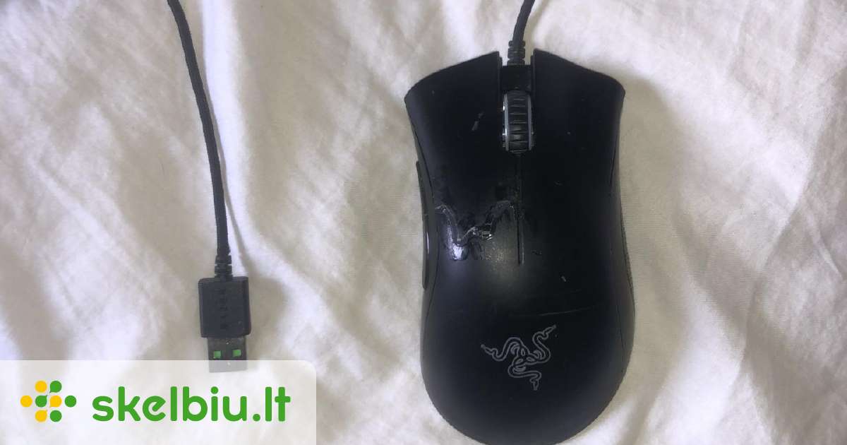 Razer deathadder pelyte. - Skelbiu.lt