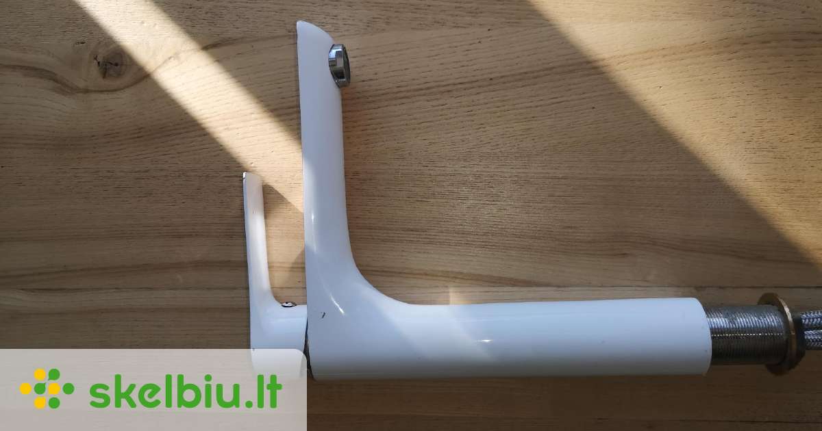 Baltas virtuvinis/wc kriauklės maišytuvas - Skelbiu.lt