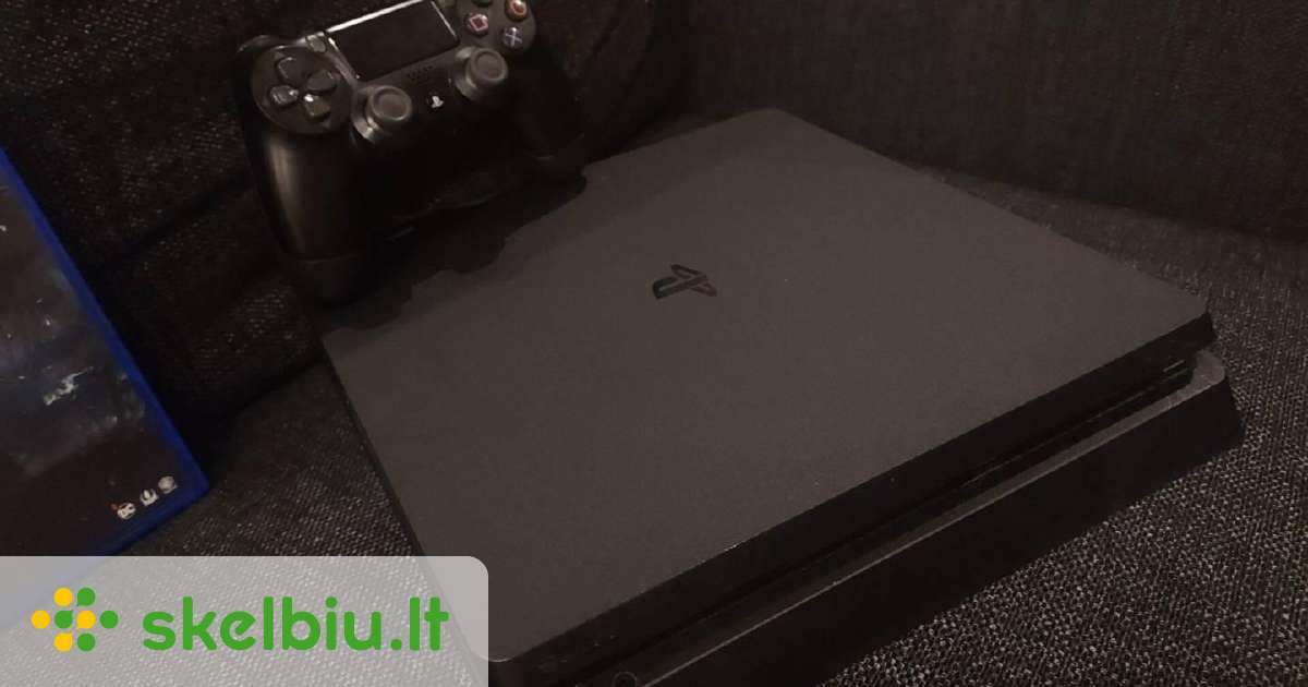 Ps4 slim su 2 pulteliais 500gb - Skelbiu.lt