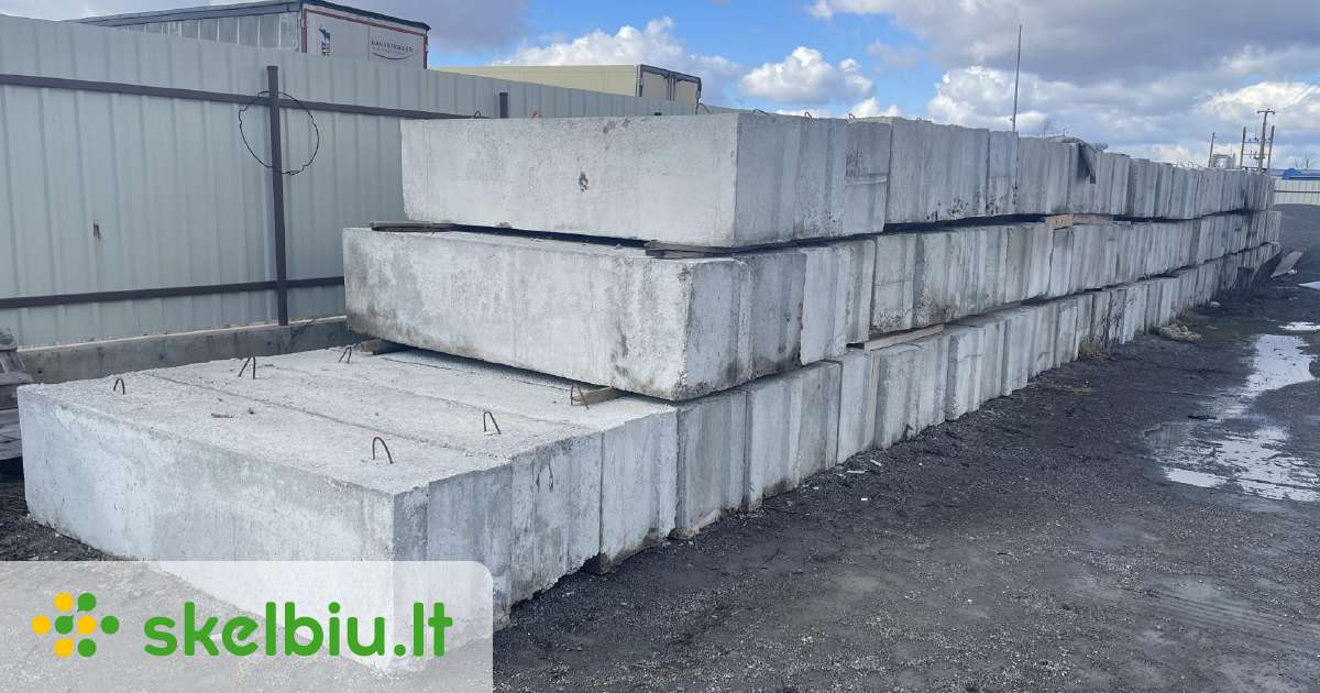 Betoniniai blokai - Skelbiu.lt