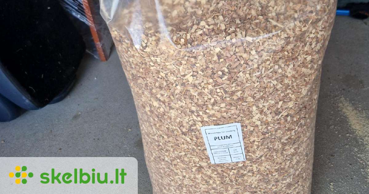 Medžio drožlės rūkymui - Skelbiu.lt