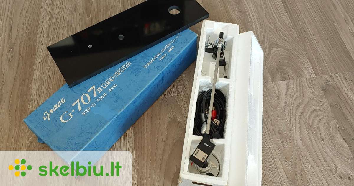 Grace "g-707 mk II" "quad-master" tonarmas - Skelbiu.lt
