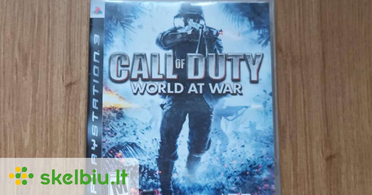 Call of Duty Word at War PS3 - Skelbiu.lt
