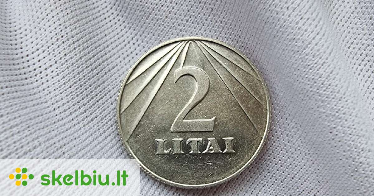 2 litai 1991m - Skelbiu.lt