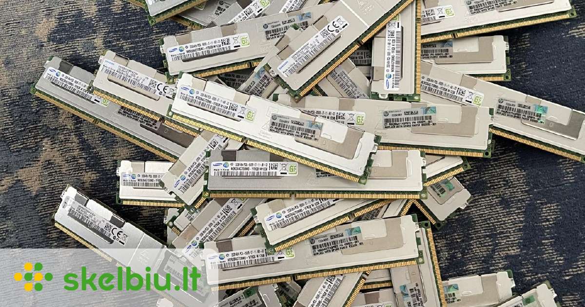Serveriniai RAM Ddr3 Ddr4 - Skelbiu.lt