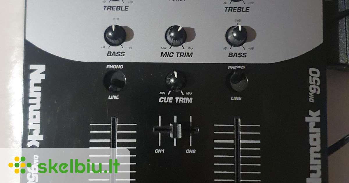 Numark Dm950 dj mixer - Skelbiu.lt