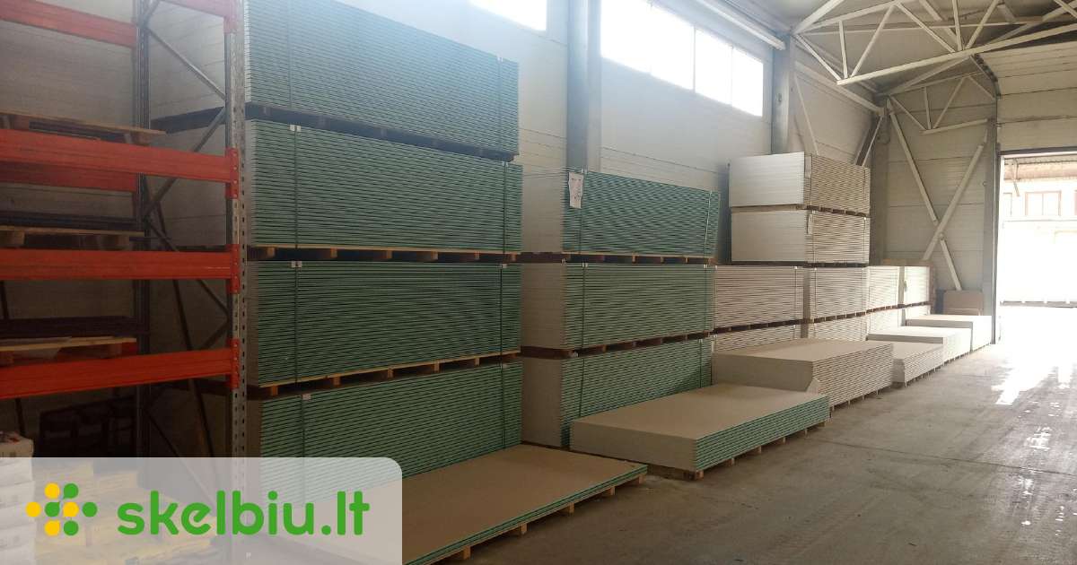 Gipso kartono plokštės, gipso profiliai ir detalės - Skelbiu.lt