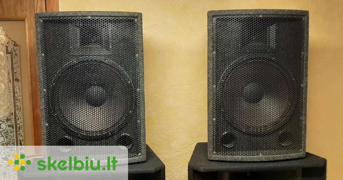 Kolonele 15" Tesla 4vnt. - Skelbiu.lt