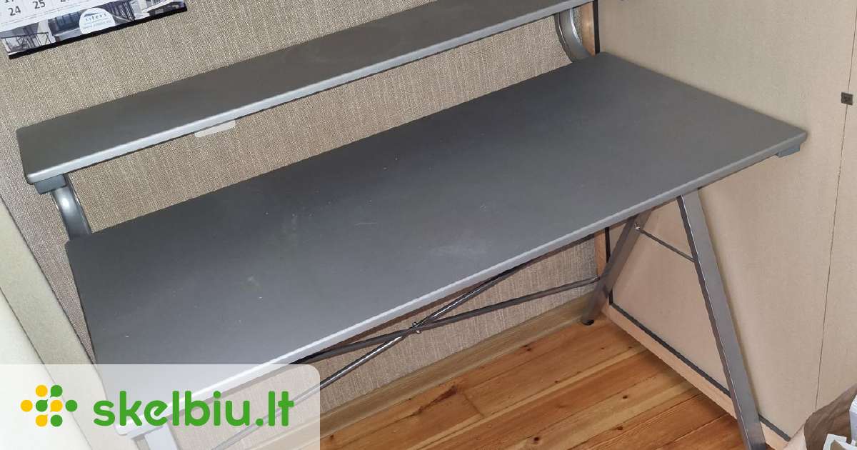Kompiuterinis darbo stalas aliumininis 30eur - Skelbiu.lt