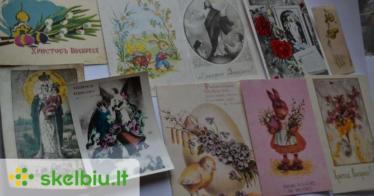 Velykines atvirutes - Skelbiu.lt