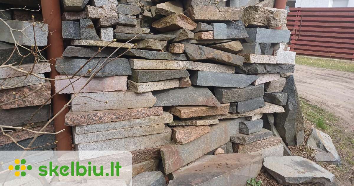 Dekoratyviniai akmenys, sienų ir aplinkos puošimui - Skelbiu.lt