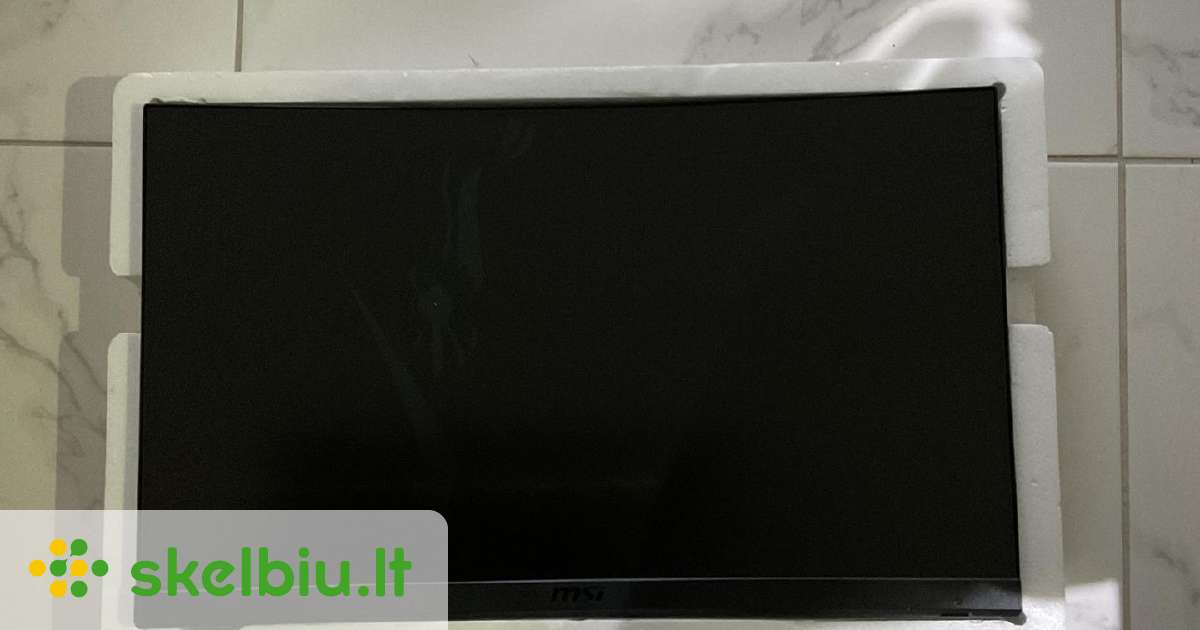 Msi Optix G24 series monitorius - Skelbiu.lt