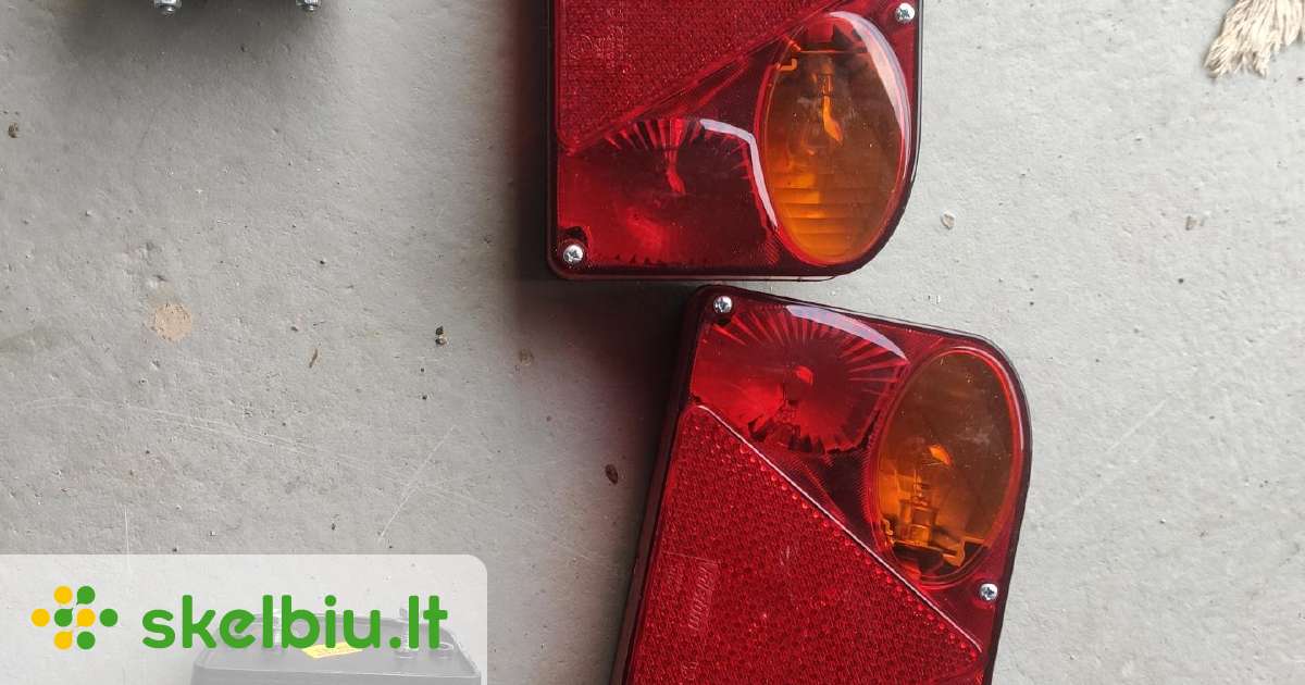 Priekabos žibintai - Skelbiu.lt