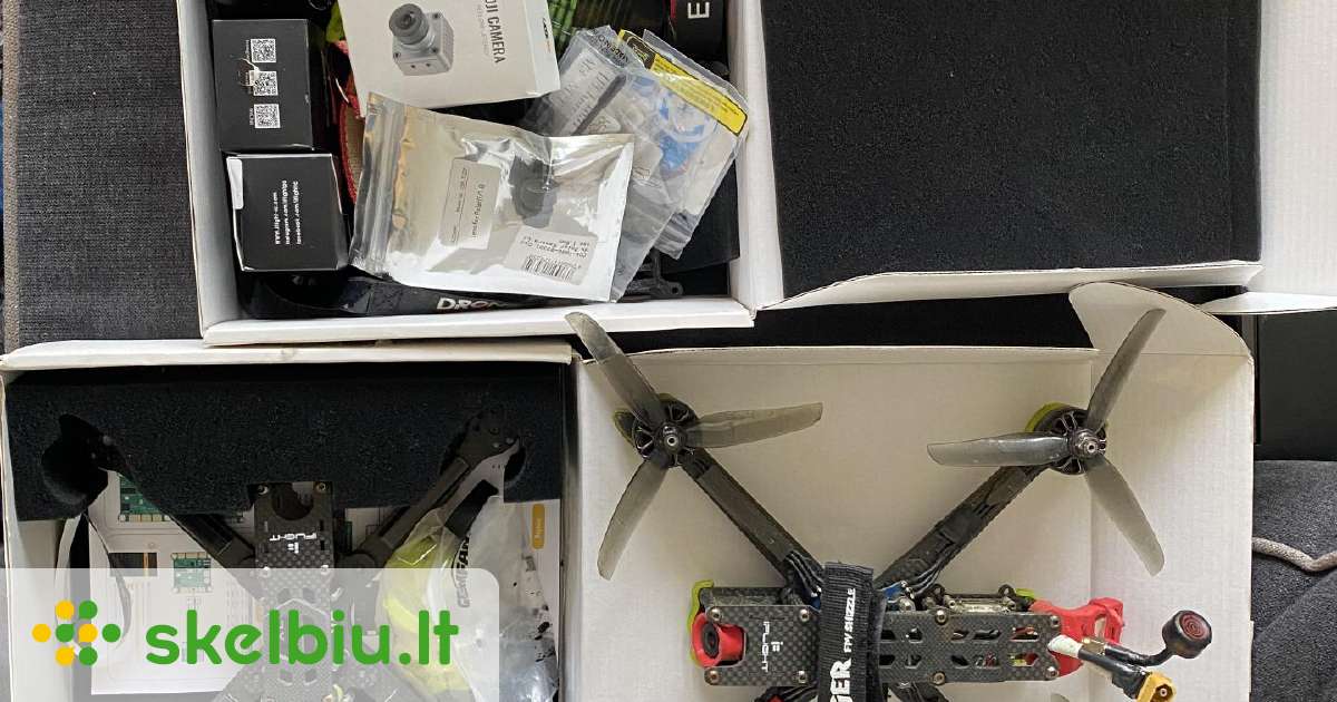 Nazgul v2 protek 25 dji remote - Skelbiu.lt