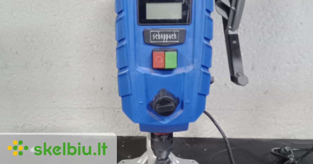 Grezimo stakles scheppach Dp60 - Skelbiu.lt
