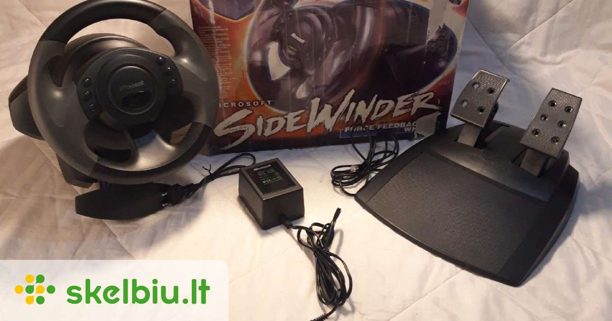 Microsoft Sidewinder Force Feedback Wheel (Usb) - Skelbiu.lt