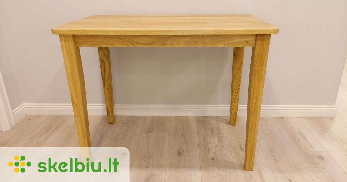 Virtuvinis stalas iš ąžuolo - Skelbiu.lt