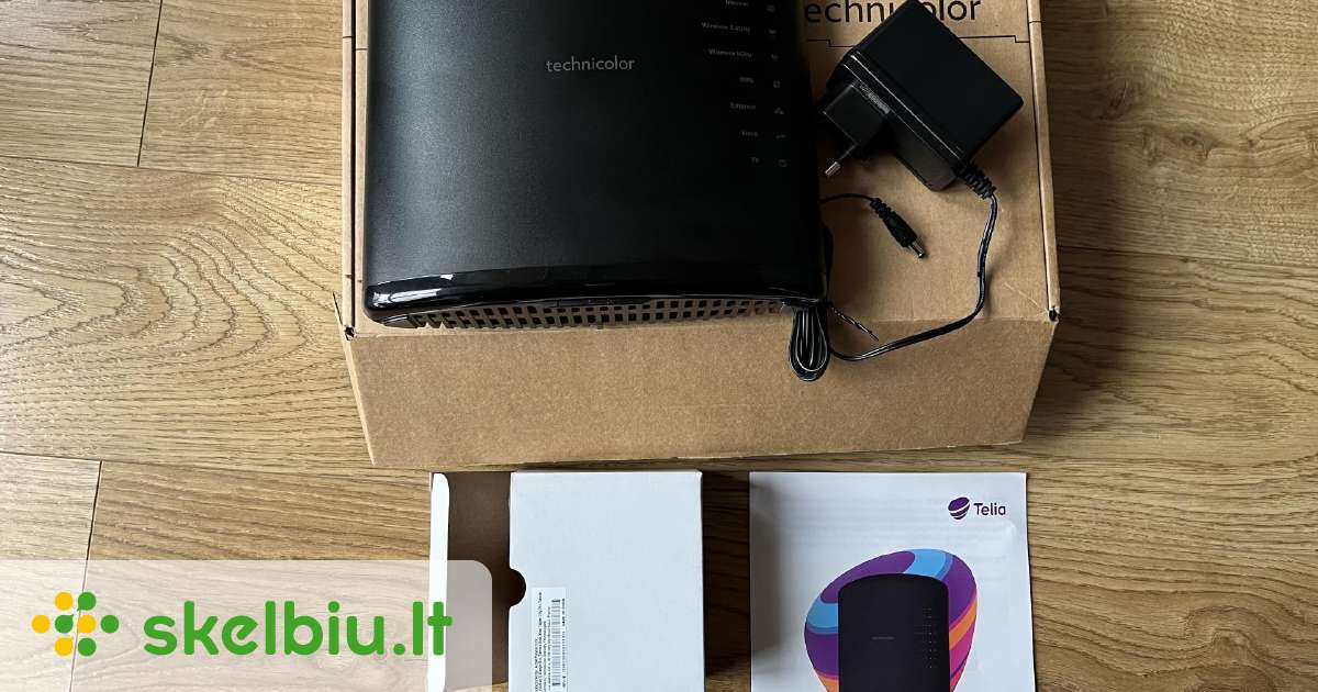 technicolor tg389ac skelbimai - Skelbiu.lt